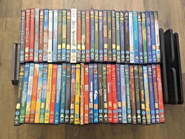 LARGE DISNEY DVD Bundle- x62 DVD's- Disney Classics- Children's ...