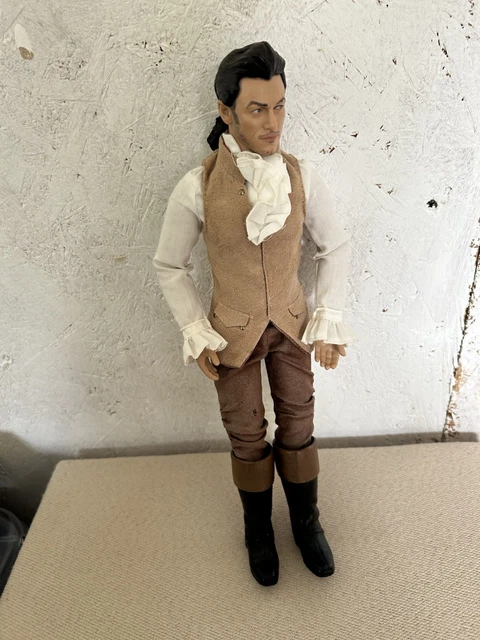 DISNEY STORE BEAUTY and the Beast 2017 Gaston Villain Live Action Dolls ...