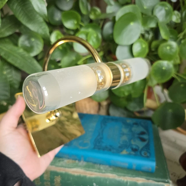 ENDON LIGHTING WALL Light Sconce Brass Glass Shade £24.99 - PicClick UK