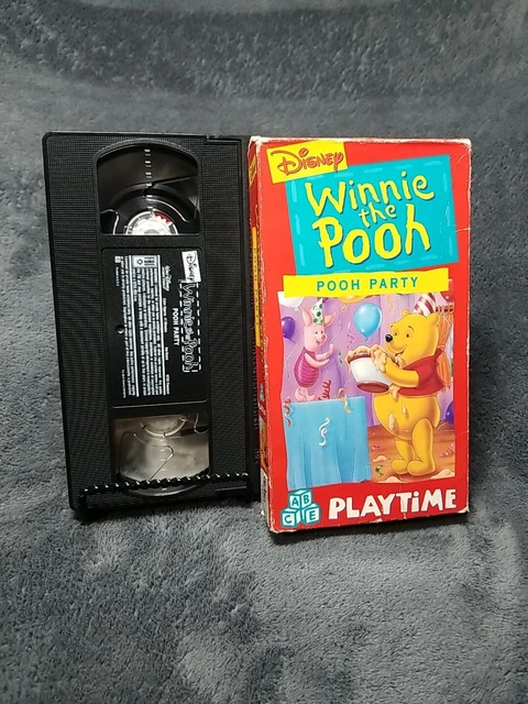 WINNIE THE POOH: Pooh Party (VHS, 1994) Disney Kids Show ABC Playtime £ ...