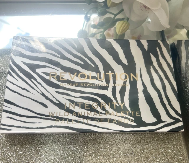 REVOLUTION INTEGRITY WILD Animal 18 Bold Colours Eye Shadow Palette New ...
