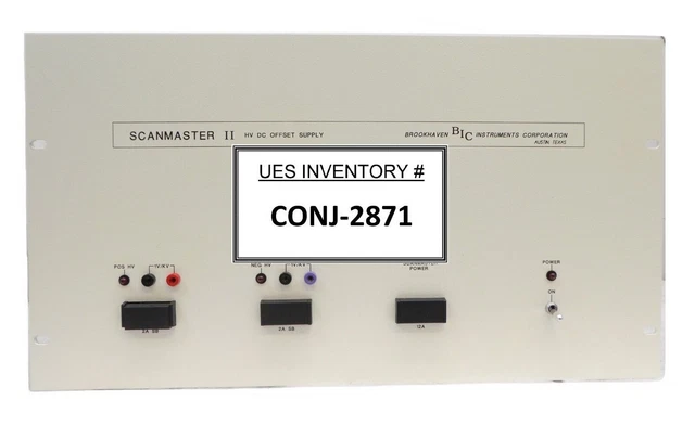 BROOKHAVEN 25520301 HV DC Offset Versorgung Scanmaster II Varian ...