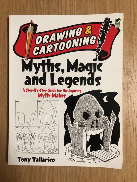DOVER HOW TO Draw Drawing & Cartooning Myths, Magic and Legends Tony ...