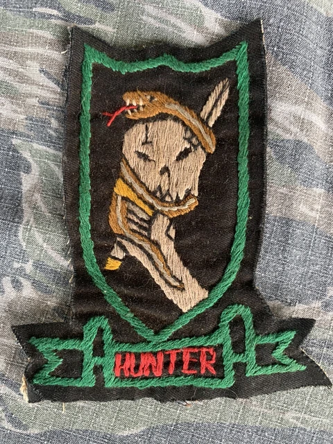 VIETNAM WAR SPECIAL Forces MACV SOG CIA Hunter Killer Patch £242.62 - PicClick UK