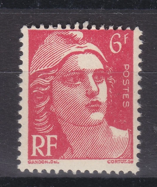 FRANCE ANNÉE 1945 1947 Marianne de Gandon N° 721** réf 3753 EUR 0,60 ...