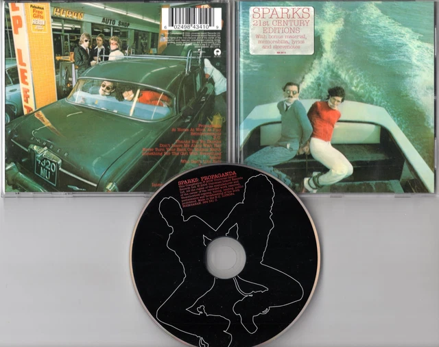 SPARKS CD PROPAGANDA © 2006 Glam Rock 984 341 0 near mint with factory ...