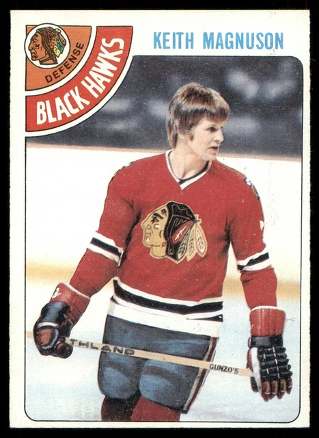 1978-79 TOPPS KEITH Magnuson #34 Higher Grade Chicago Blackhawks EUR 1 ...