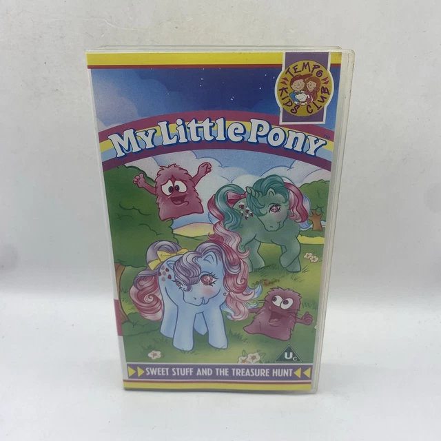 MY LITTLE PONY VHS video tape Sweet Stuff & The Treasure Hunt PAL £11. ...