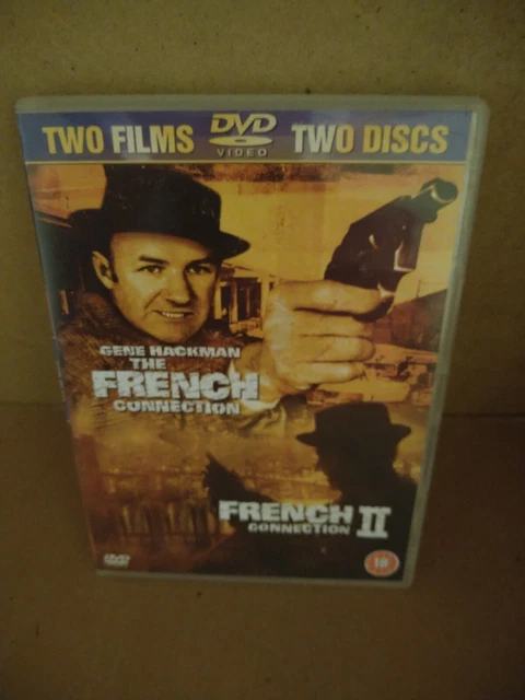 THE FRENCH CONNECTION / The French Connection 2 DVD (Certificate 18) £1 ...