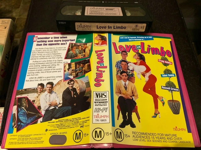 LOVE IN LIMBO Aden Young Russell Crowe Vhs Pal Video ~ A Rare Find $22. ...