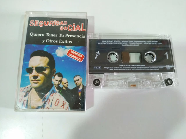 SOCIAL SECURITY QUIERO Tener Tu Presencia Exitos - Tape Cassette - 2T £ ...