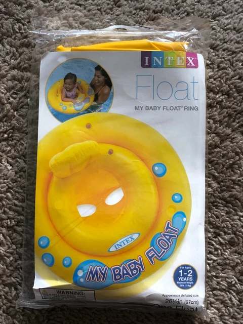 INTEX MY BABY Float Ring Inflatable Pool Swim Swimming Rider 1-2 years ...