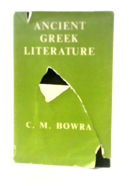 LITTÉRATURE GRECQUE ANCIENNE (Maurice Bowra - 1959) (ID:15909) EUR 9,45 ...