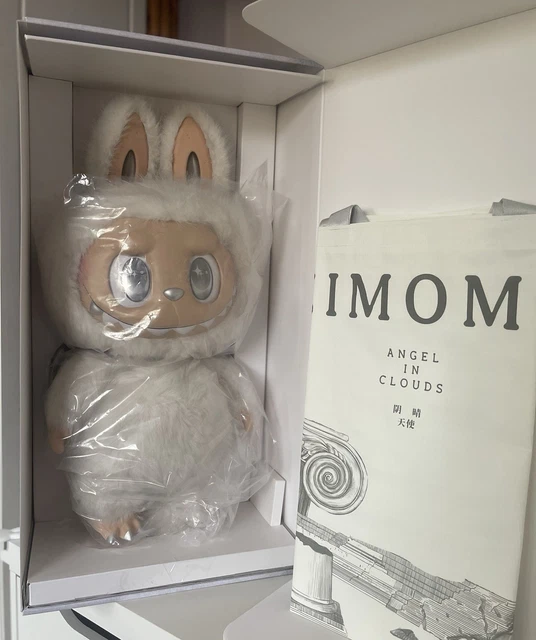POPMART THE MONSTERS Zimomo Angel in Clouds Labubu - Vinyl Face Doll ...
