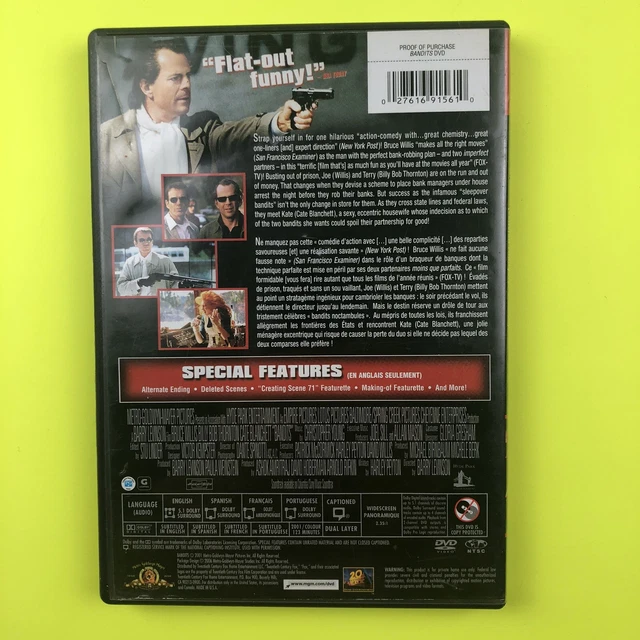 BANDITS (DVD, 2001, Widescreen, Special Edition)-010 $4.76 - PicClick CA