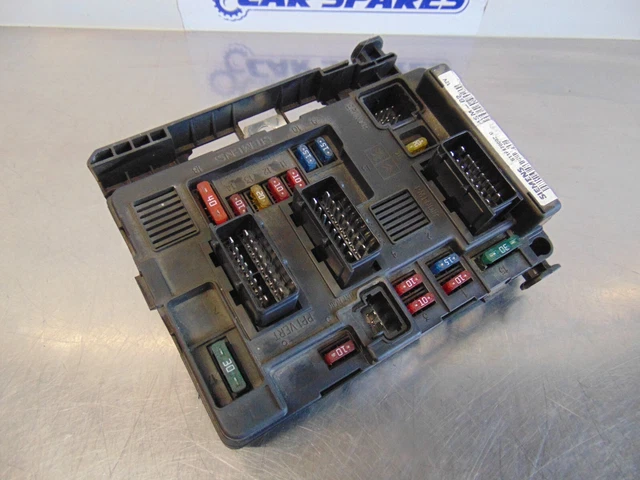 CITROEN PEUGEOT BCM Fuse Box Body Control Module Siemens BSM-B2 ...