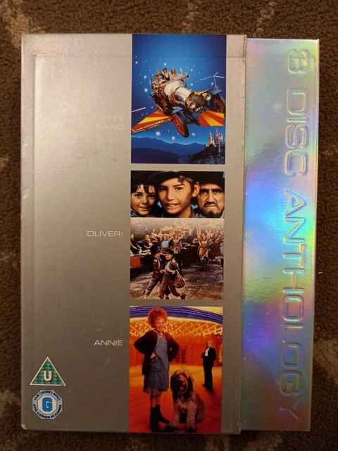 CHITTY CHITTY BANG Bang / Oliver / Annie Dvd 3 Disc Set Kids £12.99 ...