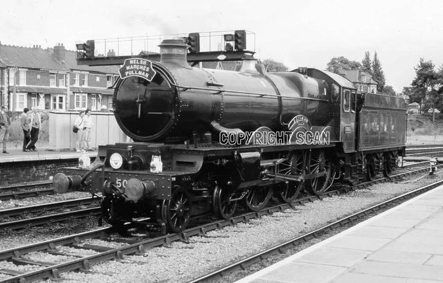 RAILWAY STEAM PHOTO : 5080 'DEFIANT' GWR CASTLE @ CARDIFF (2) EUR 4,33 ...