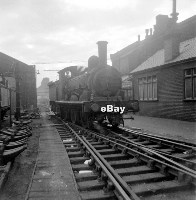 RAILWAY STEAM NEGATIVE J15 65467 Stratford MPD 30A 1950s + Copyright £4 ...