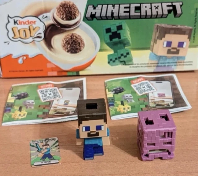 KINDER JOY MINECRAFT 2026 Personaggio EUR 10,00 - PicClick IT