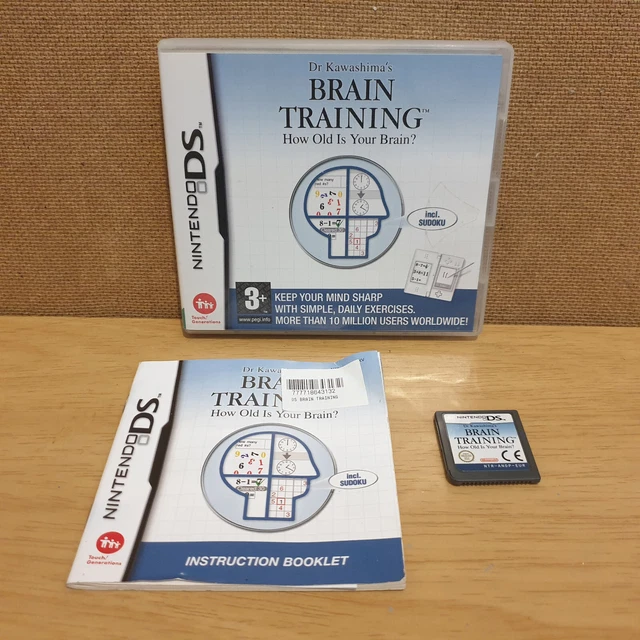 DR KAWASHIMA'S BRAIN Training - Nintendo DS PAL Complete with Manual £2 ...