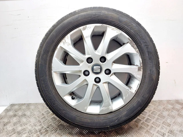 SEAT LEON MK3 2013 16'' Inch Alloy Wheel Damage Tyre R16 6.5J Et46 ...