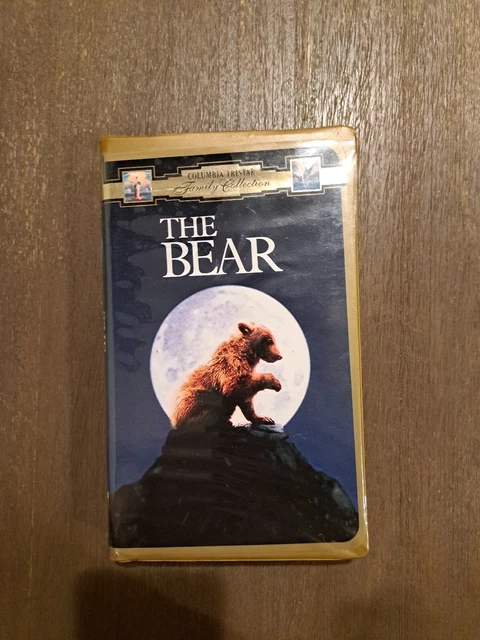 THE BEAR (VHS, 1989, Closed Captioned Clam Shell Case) £4.81 - PicClick UK