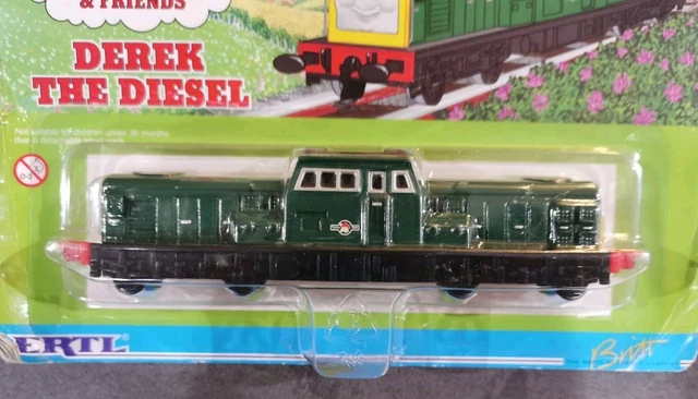 THOMAS THE TANK Engine & Friends Ertl Derek The Diesel New Sealed £33. ...