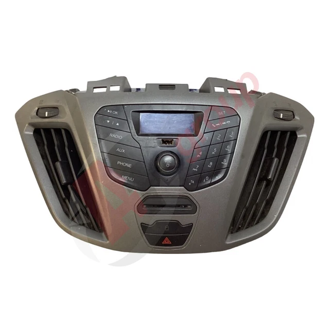 FORD TRANSIT CUSTOM Radio Head Unit And Surround Bk2T18D815Gd 13-17 £50 ...