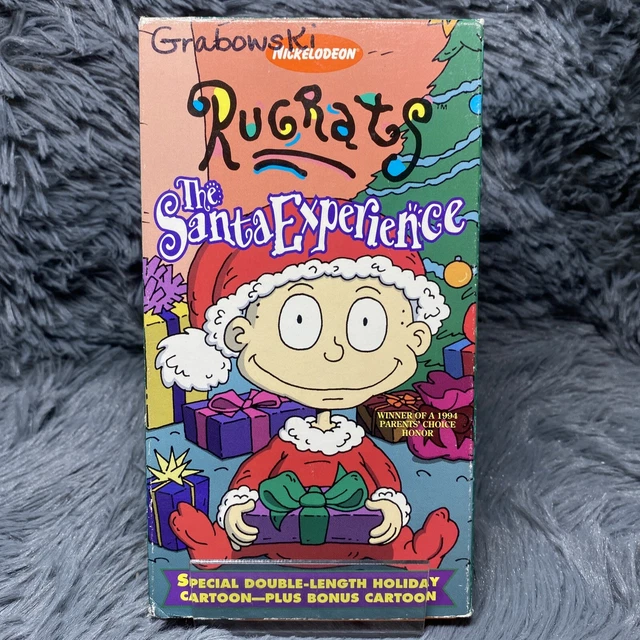 NICKELODEON RUGRATS - The Santa Experience VHS 1996 Christmas Vintage ...