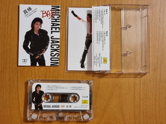 CASSETTE AUDIO MICHAEL Jackson BAD Audio Tape EUR 24,00 - PicClick FR