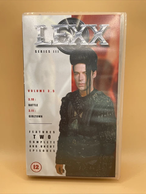 LEXX THE SERIES Volume 3.5 Battle/Girltown VHS Video Uncut Version £7. ...
