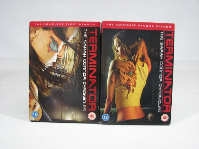 TERMINATOR - THE Sarah Connor Chronicles - Series 1 & 2 DVD. REGION 2 £ ...
