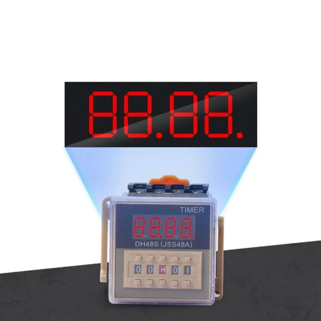 SOCKET BASE REPEAT Cycle Programmable Timer Time Switch Relay DH48S-S 0 ... SOCKET BASE REPEAT Cycle Programmable Timer Time Switch Relay DH48S-S 0 ...