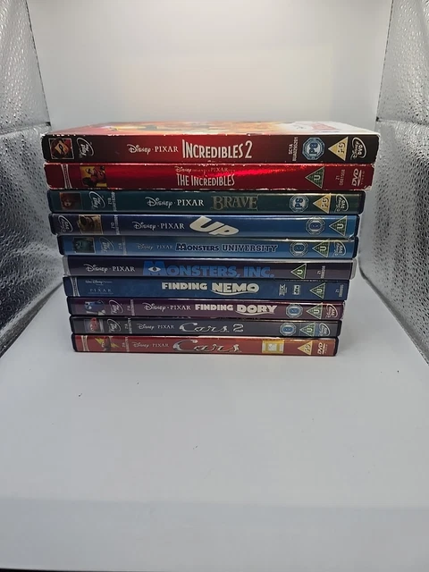 CHILDREN’S DVD BUNDLE Kids Movies Films Job Lot Disney Pixar Animation X 10 £12.99 - PicClick UK