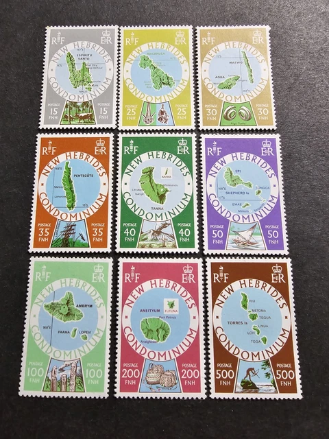 FRANCE COLONY NEW Hebrides Between Stamp N°510/520 New Luxury Mnh $21. ...