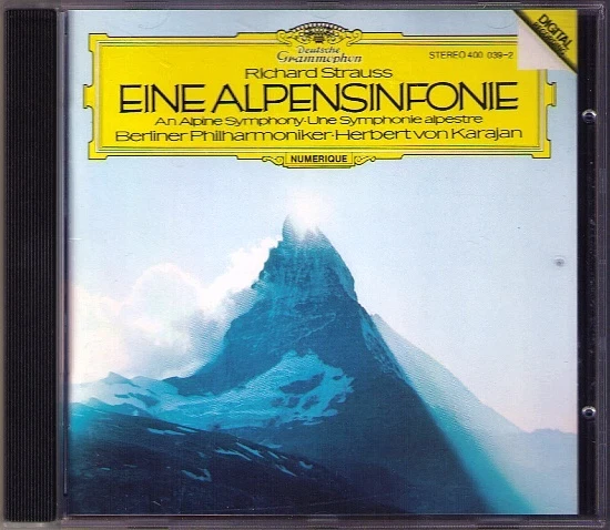 HERBERT VON KARAJAN: Richard STRAUSS Eine Alpensinfonie DG West Germany CD 1981 EUR 29,99 ...