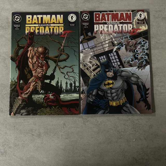 BATMAN VERSUS PREDATOR II Bloodmatch #2 & #3 of 4 (1994) DC/Dark Horse ...