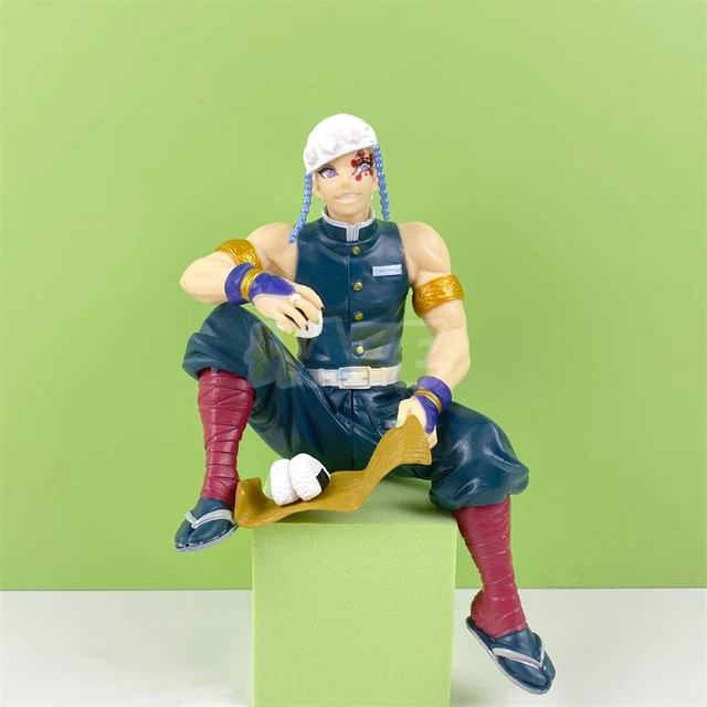 ANIME DEMON SLAYER Tomioka Giyuu Uzui Tengen Figure Toy New Gift PVC No ...