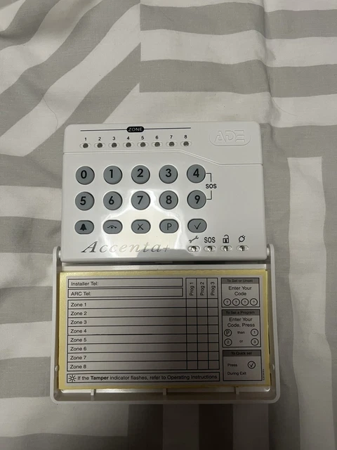 *UNUSED* ACCENTA G3/G4 LED Keypad, Alarm Keypad Accenta / Optima ...