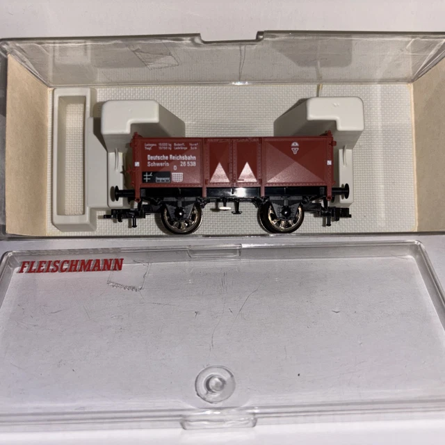 FLEISCHMANN H0 5211 K offener Güterwagen der DR in OVP EUR 13,50 ...