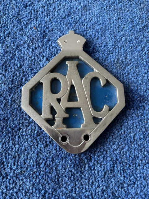 VINTAGE 1950S RAC Badge Car Emblem Royal Automobile Club £18.34 ...