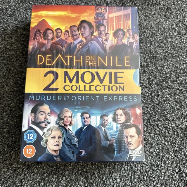 DEATH ON THE Nile/Murder On The Orient Express Double Pack (DVD, 2022 ...