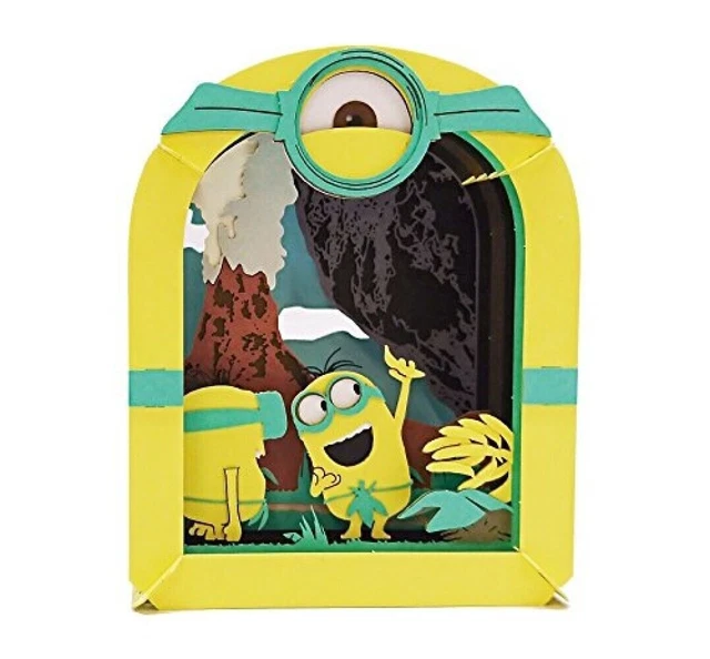 PAPER THEATER DESPICABLE Me PREHISTORIC ENSKY Paper Craft Kit Japan New ...
