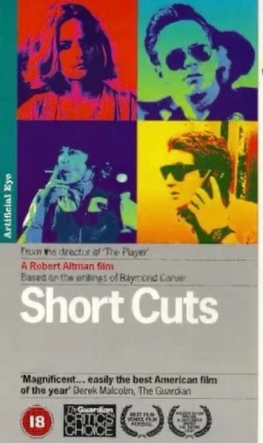 SHORT CUTS VIDEO Vhs Rare Andie Macdowell Robert Altman Epic £9.99 ...