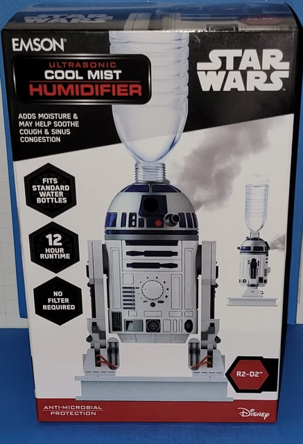 DISNEY STAR WARS R2-D2 Ultrasonic Cool Mist Personal Humidifier £28.93 ...