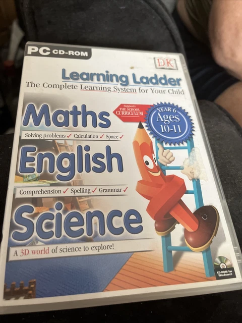 BACK TO SCHOOL/PC CD-ROM Learning Ladder Year 6 ( 10 -11) years old ...