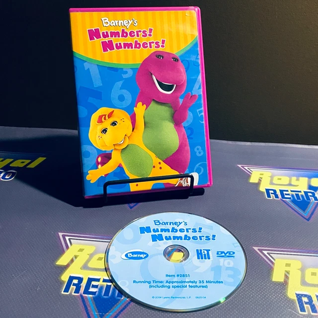 BARNEY: NUMBERS, NUMBERS (DVD, 2004) $9.95 - PicClick CA