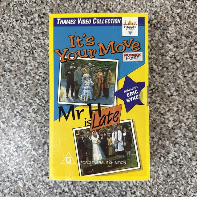 IT’S YOUR MOVE & Mr H is Late, The Plank - 2 x VHS Boxset (1987) Eric ...