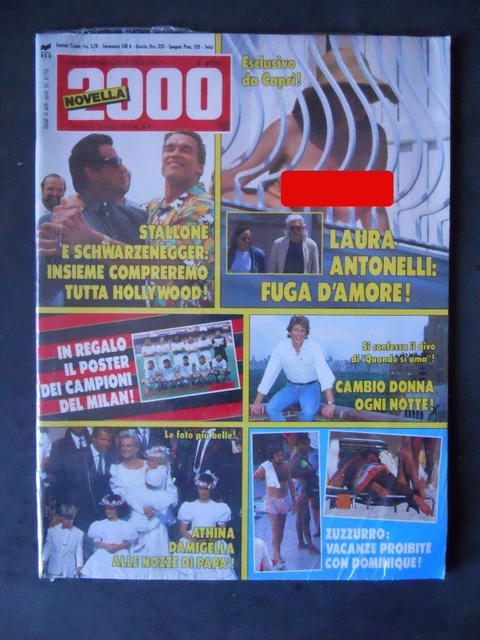 NOVELLA 2000 21 1990 Stallone Laura Antonelli Poster Milan – Blisterata ...